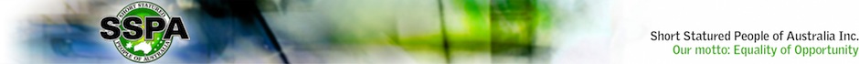 The official website of the Short Statured People of Australia. | SSPA